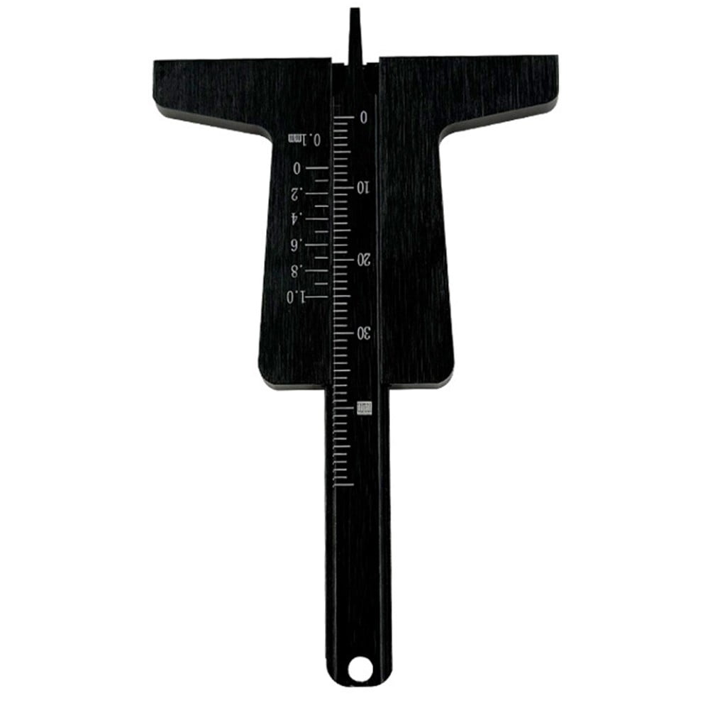 SPRING Car Tire Tread Measuring Ruler Tire Depth Gauge Gauge Tire Tread ...
