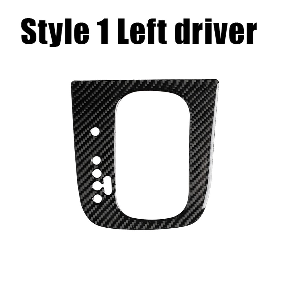 SPRING Carbon Fiber Car Gear Shift Sticker for Golf 5 for Golf 6 ...