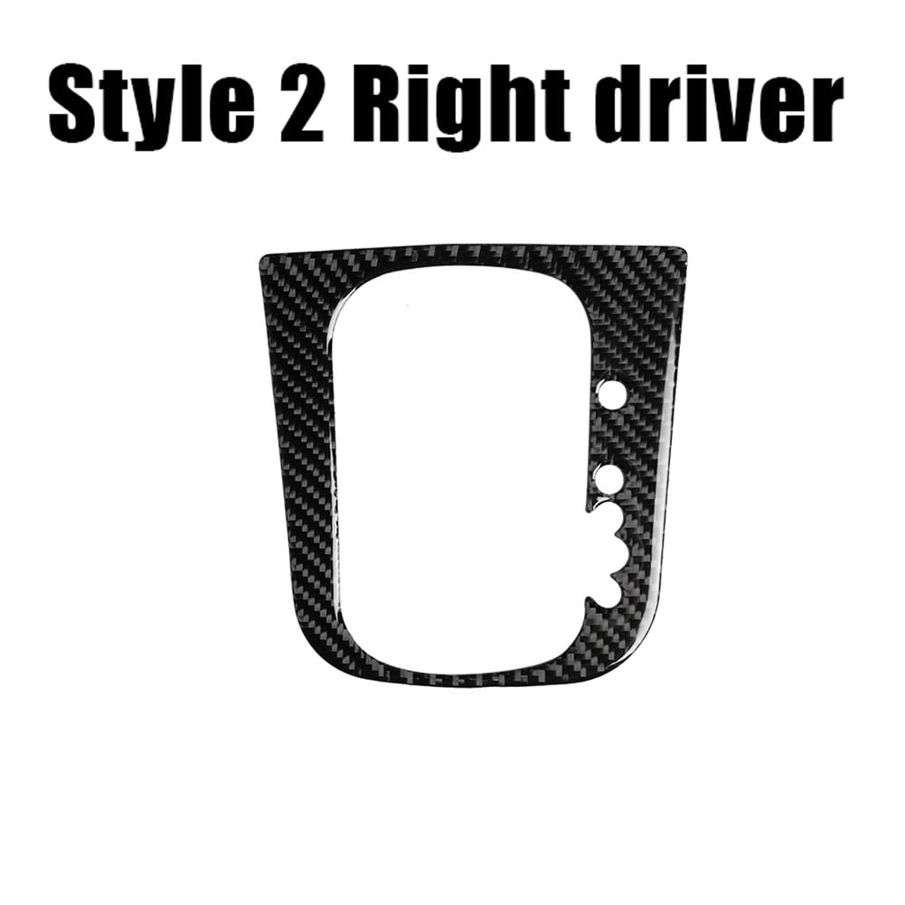 SPRING Carbon Fiber Car Gear Shift Sticker for Golf 5 for Golf 6 ...