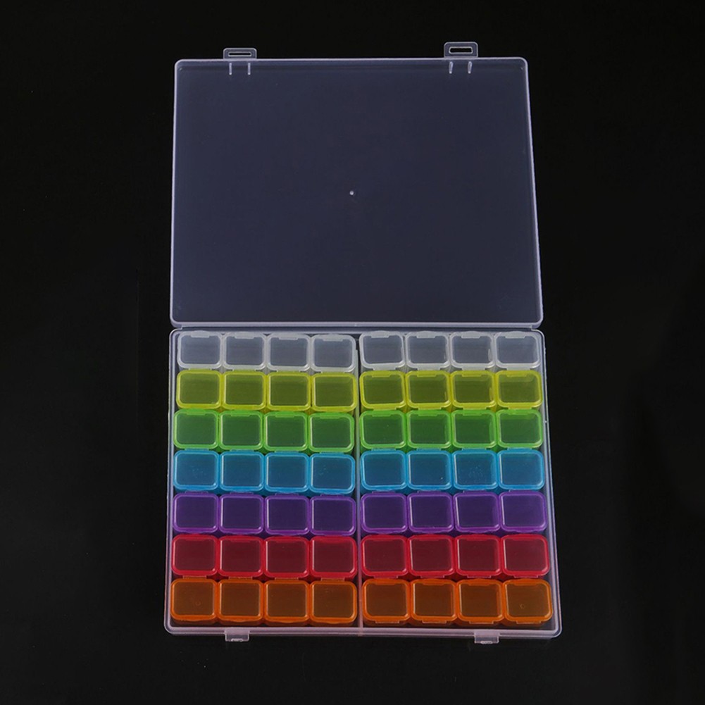 SPRING Cell Storage Box Diamond Art Case Accessories Clear Containers ...