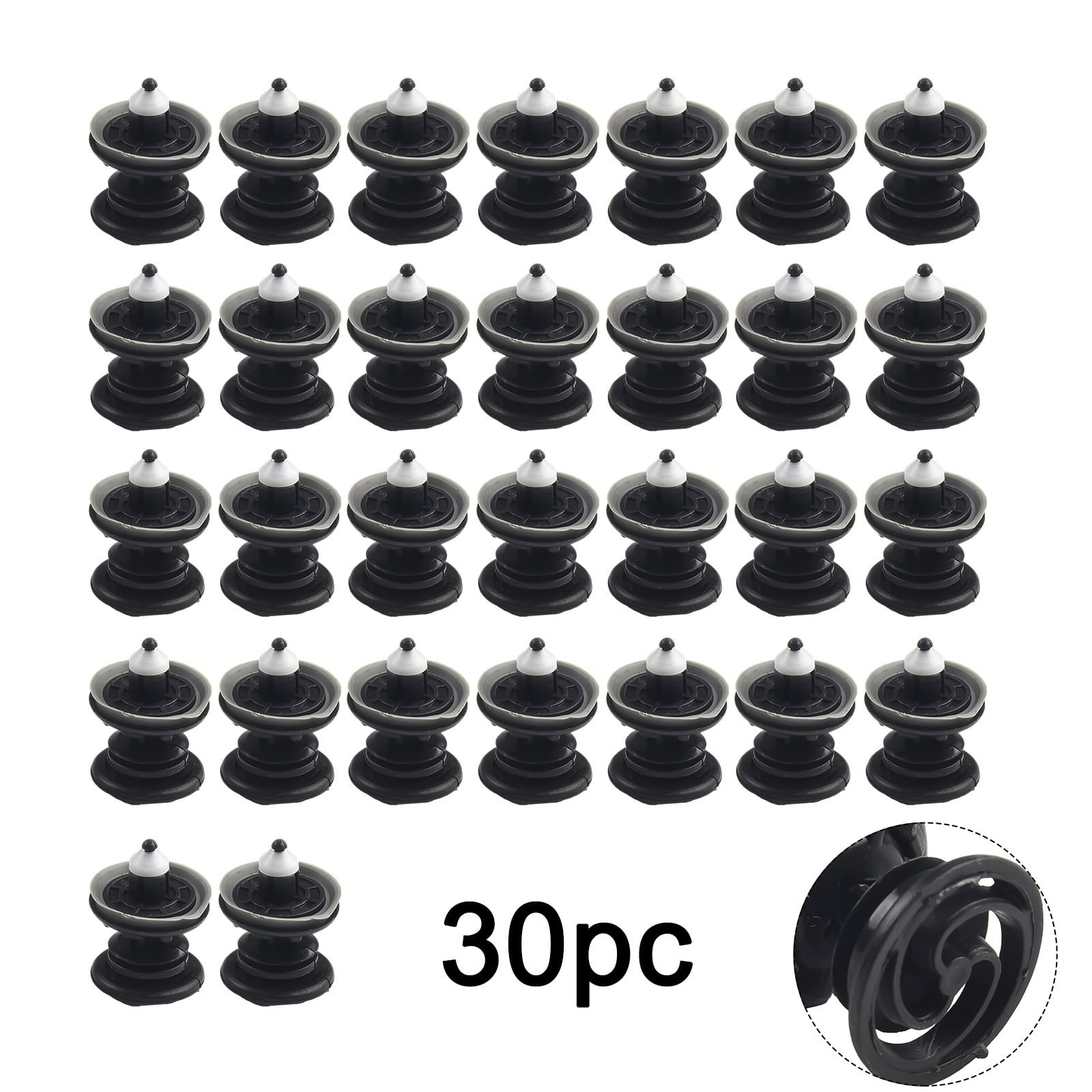 SPRING Clips Kit Panel Push Type Clip Set 30x 7L6 868 243 Door Panel ...