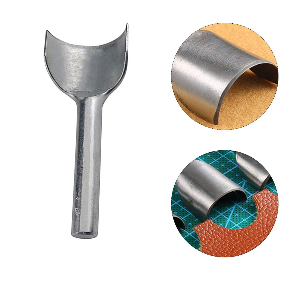 SPRING Craft Tools Cutter Puncher Handmade Leather Half Round For ...
