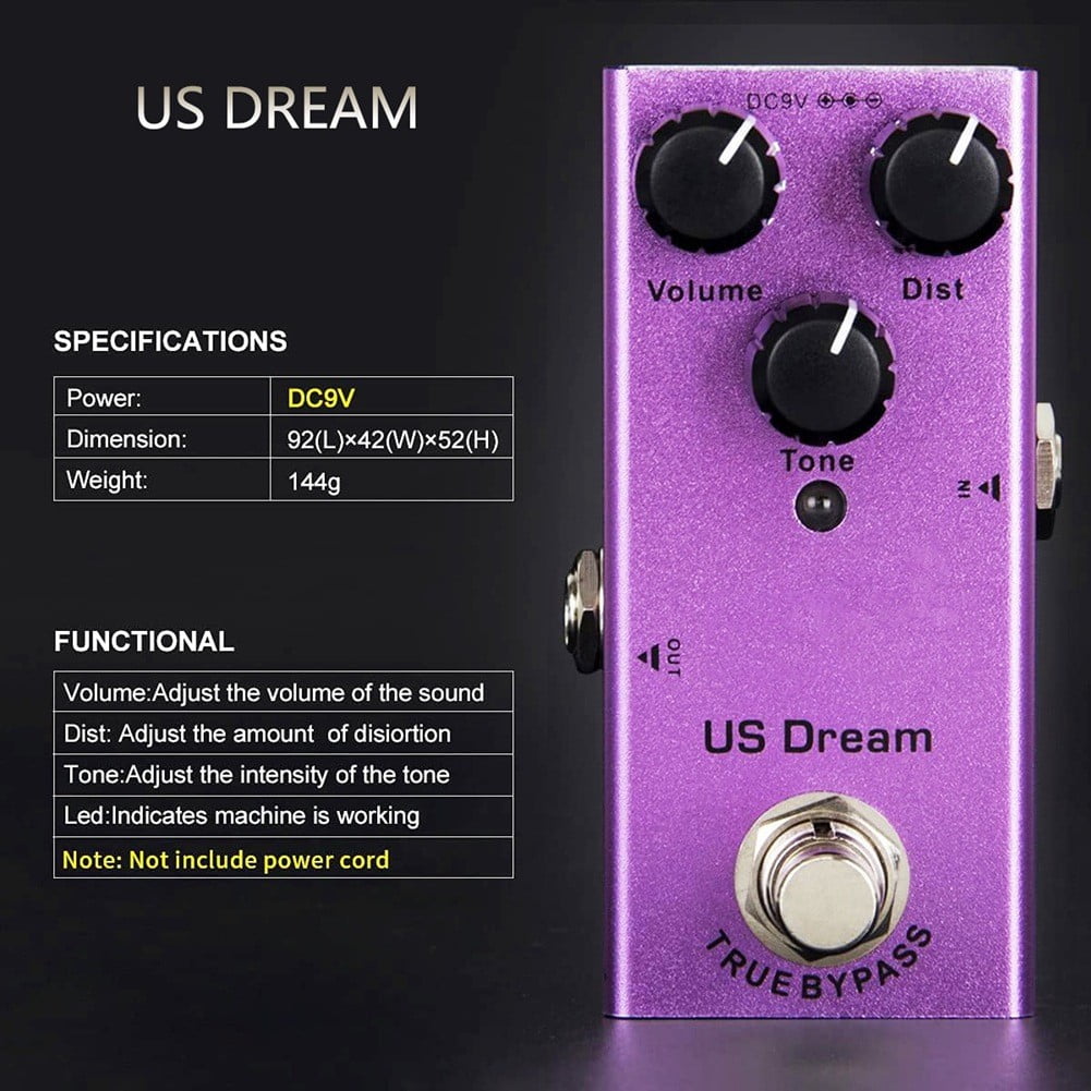 SPRING Digital Overdrive and Delay Stompbox Enjoy rich distortion and ...