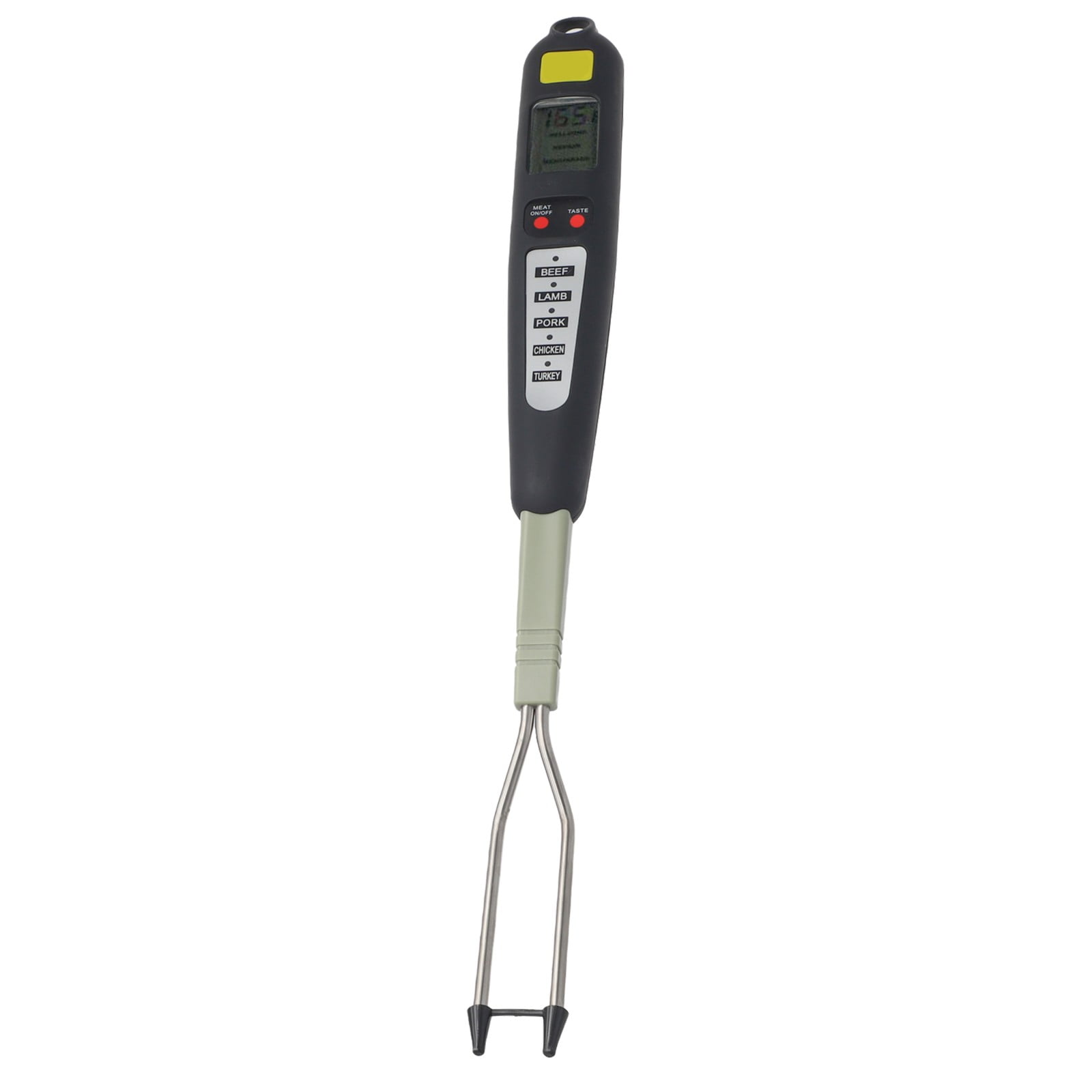 SPRING Dual Temperature Bbq Meat Thermometer With Fork Probe For ...