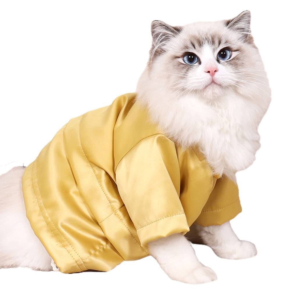 SPRING Fashionable Comfortable Breathable Cat clothes Non-stick silk ...