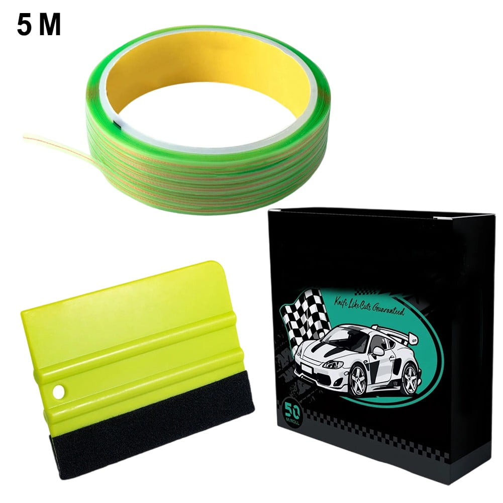 SPRING Flexible 550M Safe Finish Line Tape For Accurate Vinyl Wrapping ...