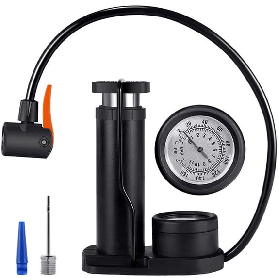 SPRING For Car Portable High Pressure Pedal Inflator Pump With Tire Air ...