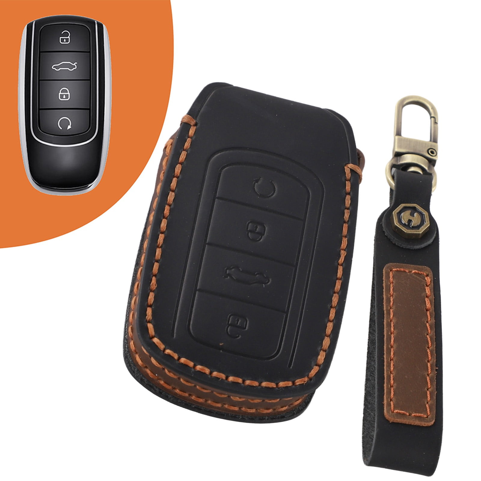 SPRING For Chery Tiggo 8 Plus 8 Pro For Tiggo7 2021-2024 Car Key Protection Key Cover - Walmart.com