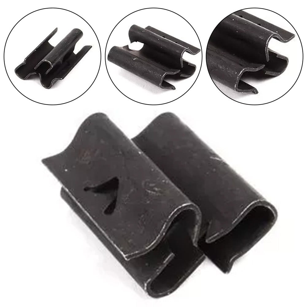SPRING For Mercedes Door Weatherstrip Seal Clip Clamp A1239880378 ...