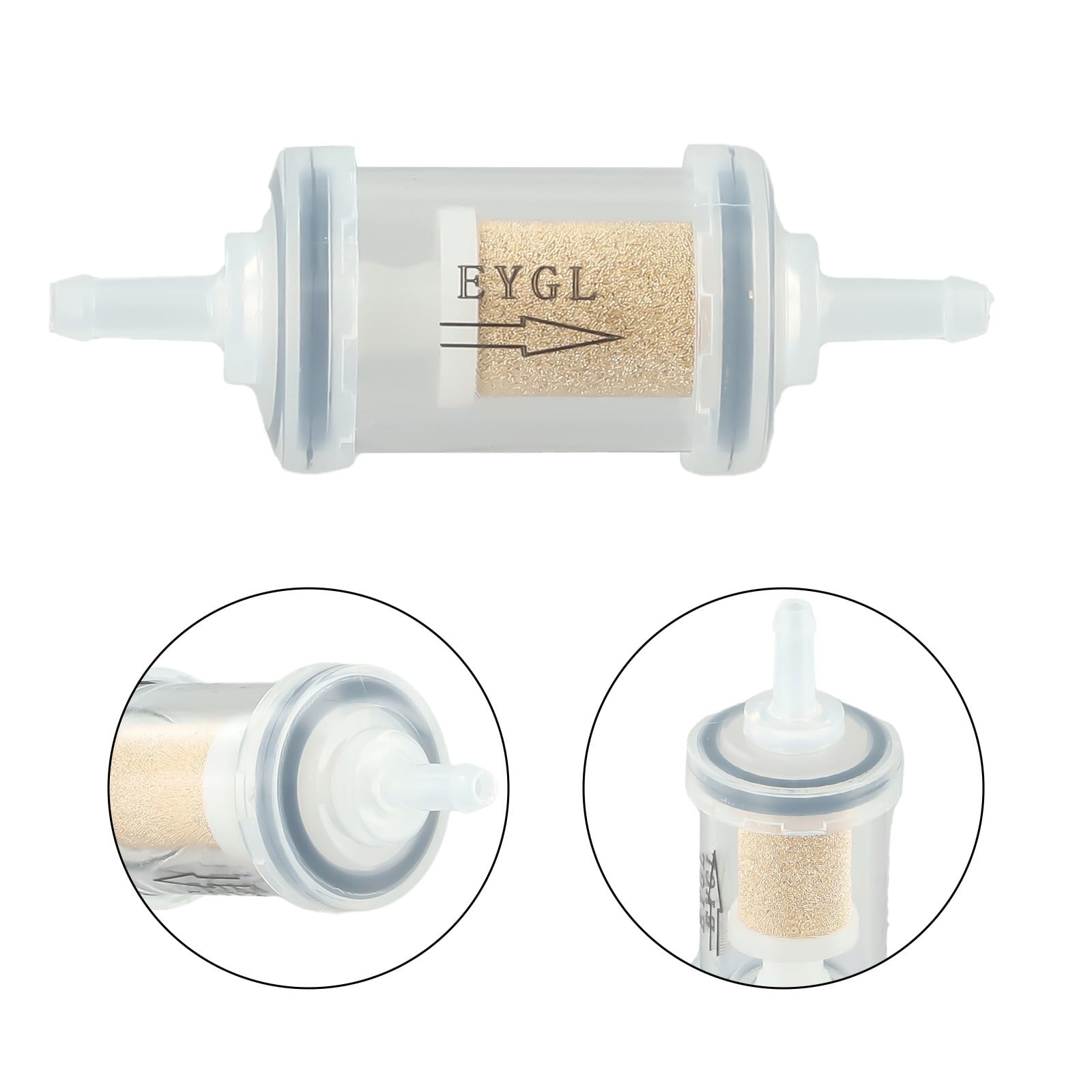 SPRING Fuel Filter Built-in Copper Fuel Filter Gasoline Fuel Filter ...