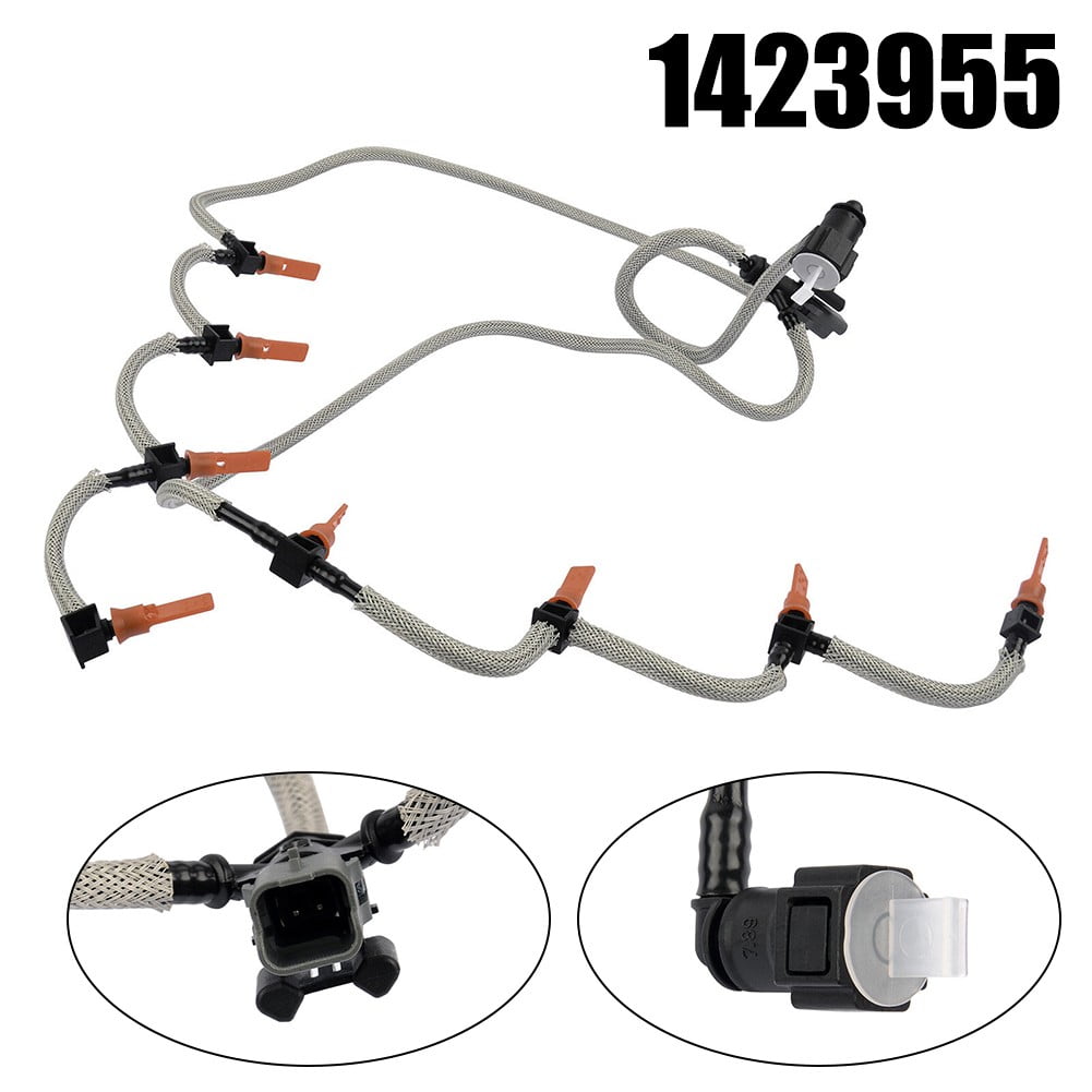 SPRING Fuel Injector Return Hose Line Pipe Diesel Hose Leak Line For ...