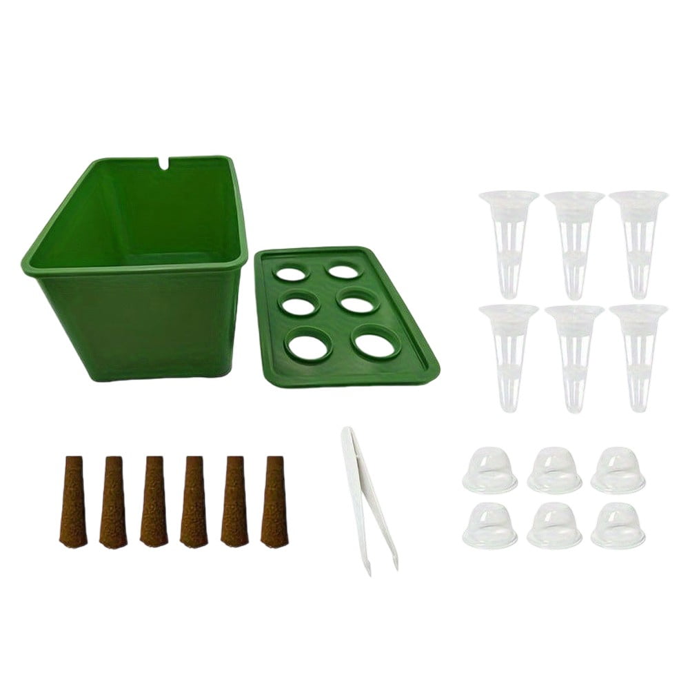 SPRING Gardening Nursery Pots Indoor Hydroponics Grower Kit System ...