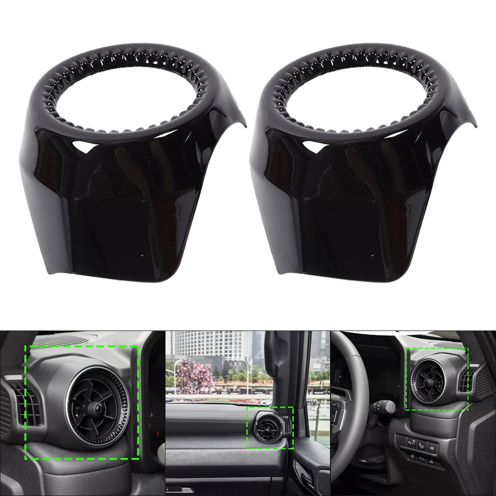 SPRING Gloss Black Side Air Outlet Frame For Toyota For Prado Lc250 ...