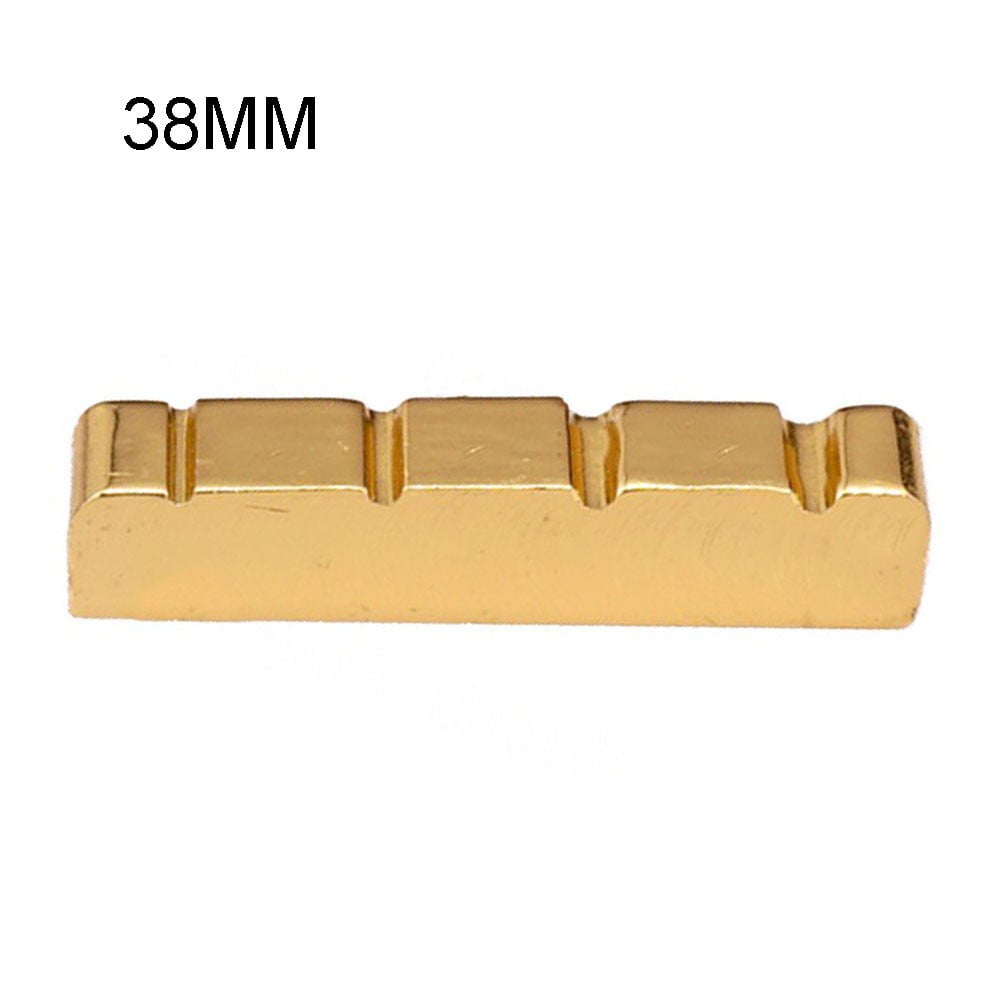 SPRING Gold Plated Bass Guitar Nut Bass Guitar Nut 38 42mm 4 String ...