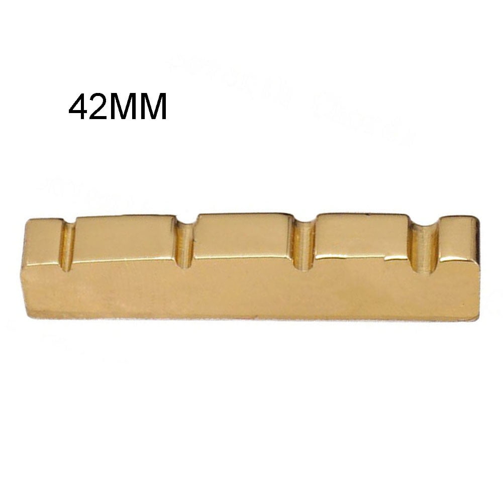 SPRING Gold Plated Bass Guitar Nut Bass Guitar Nut 38 42mm 4 String ...