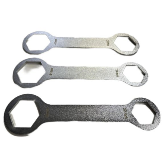 SPRING Heavy Duty Motorcycle Spindle Wrench Set For Fork Nut And ...