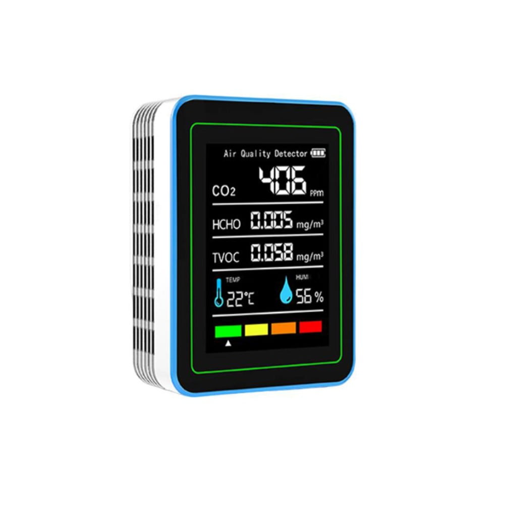 SPRING Indoor Air Quality Monitor Accurate TVOC HCHO Humidity ...
