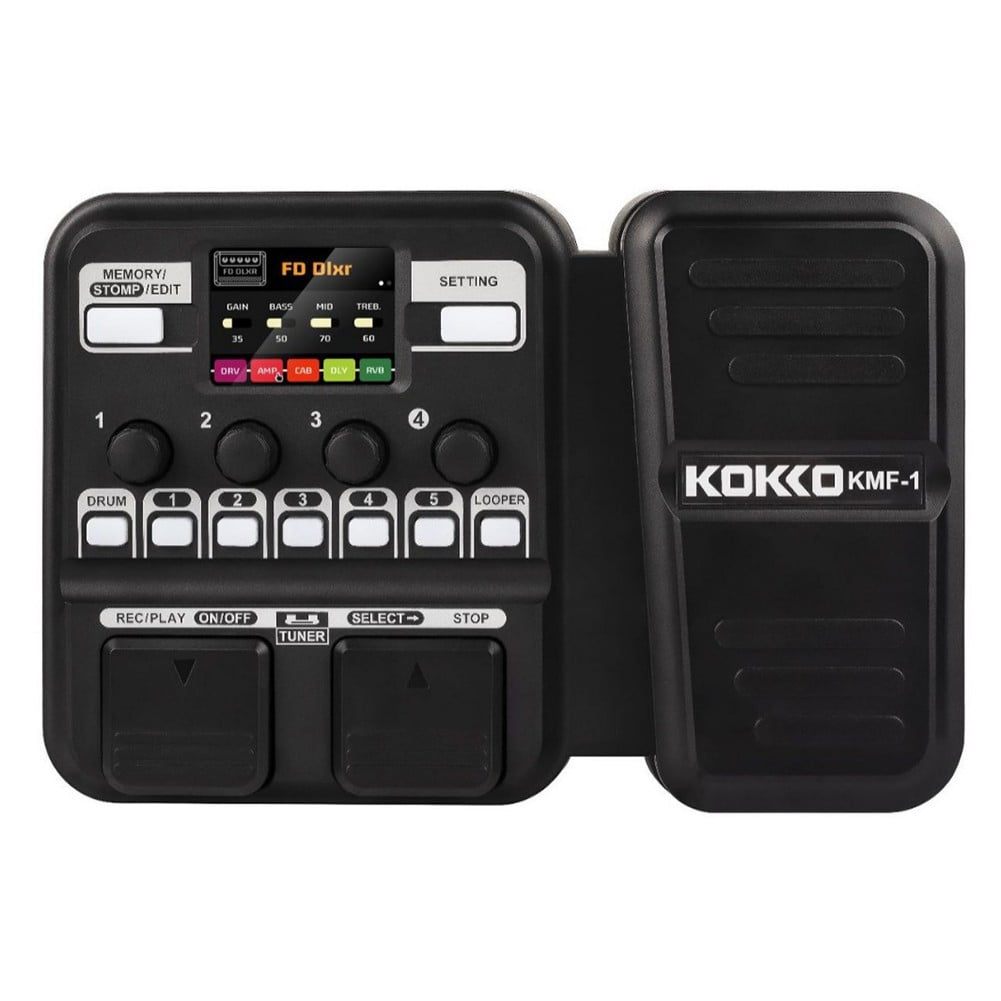 SPRING KMF-1 Multi Effect Pedal for 6 Style Guitar 18 Speaker Models ...