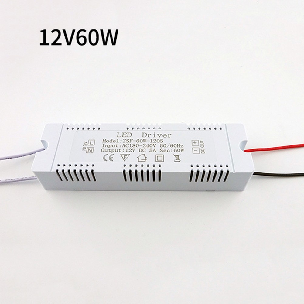 SPRING LED Driver Power Supply Adapter Transformer 12V 48W/4A 60W/5A for LED Strip Lamp 12V60W ...
