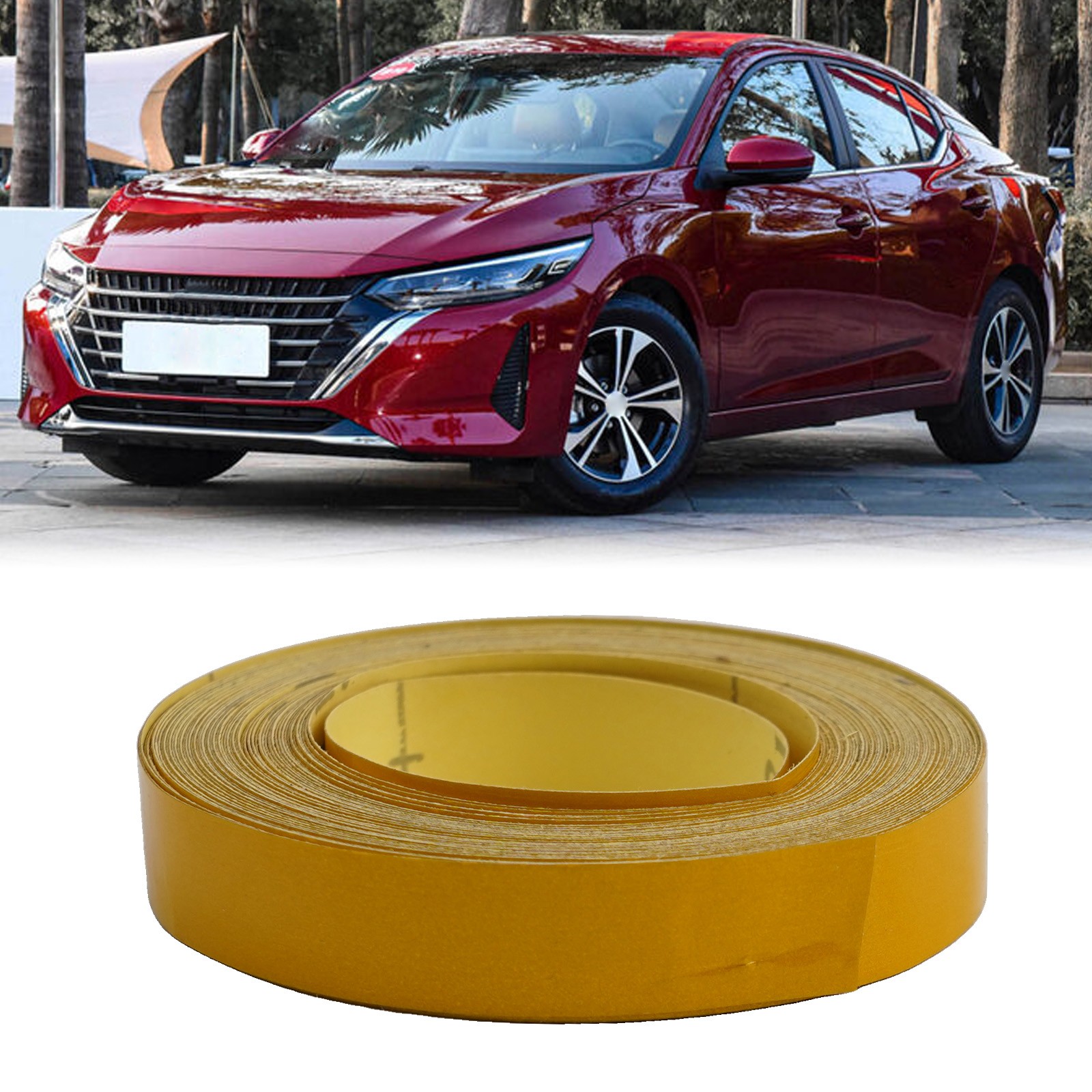 SPRING Lining Reflective Vinyl Wrap Film Car Sticker Decal 15mm X ...