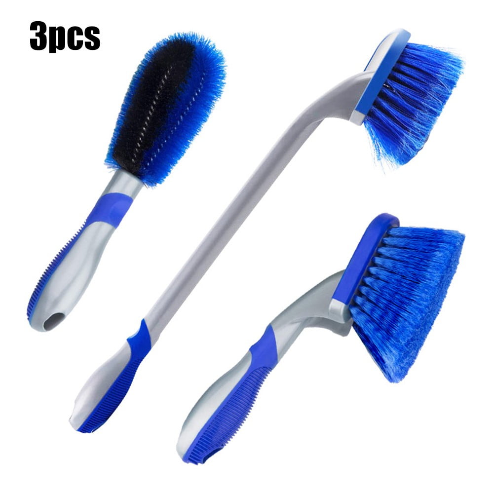 SPRING Long Handle Wheel And Tire Brush Effortless Cleaning For Your ...