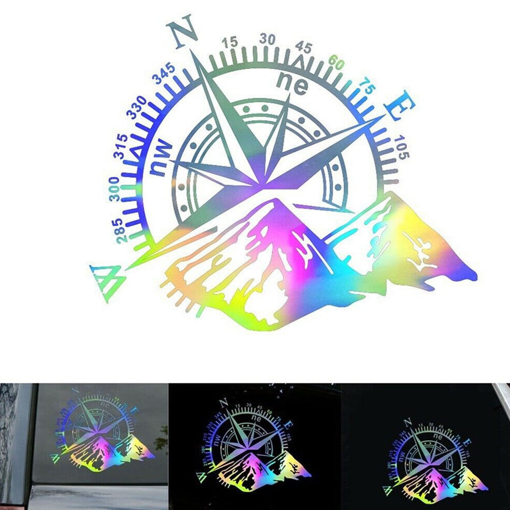 SPRING Mountain Compass Stickers Decal For Car Hood Auto Body Side Door ...