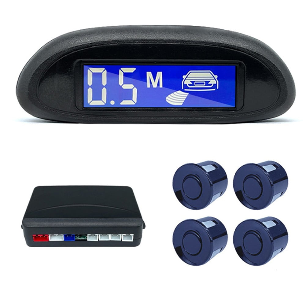SPRING Multi-color Car Parking Sensor Parking Kit HD LCD Display 4 ...