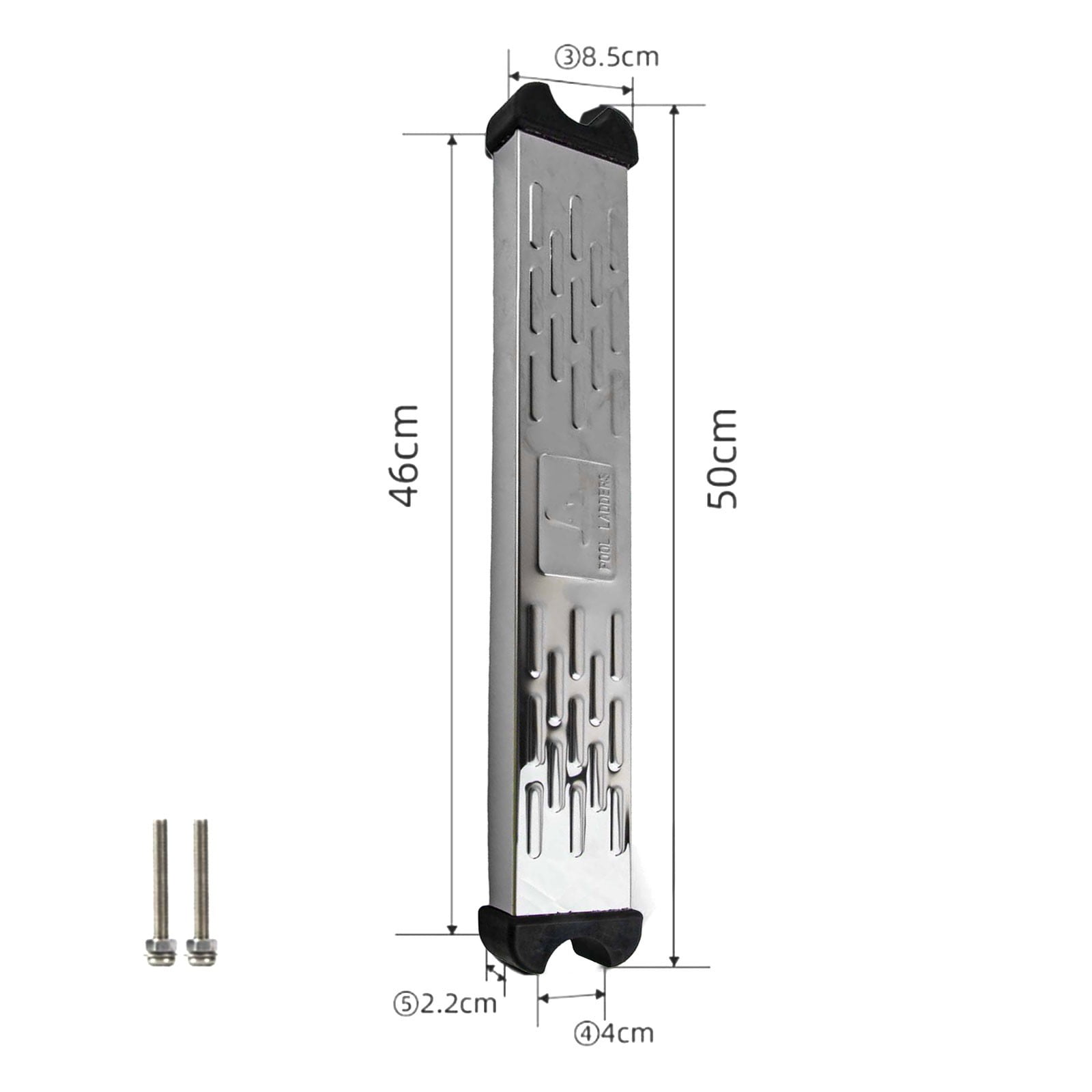 SPRING Outdoor Pool Step Non-Slip Ladder Steps Pool Safety Enhancement ...