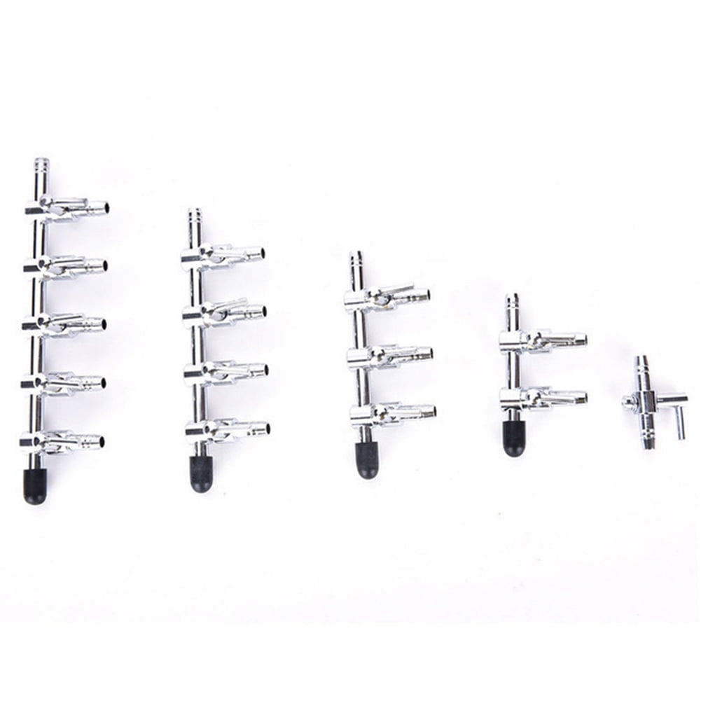 SPRING PARK 1/2/3/4/5 Ways Cross Aquarium Gang Valve Air Flow Control ...
