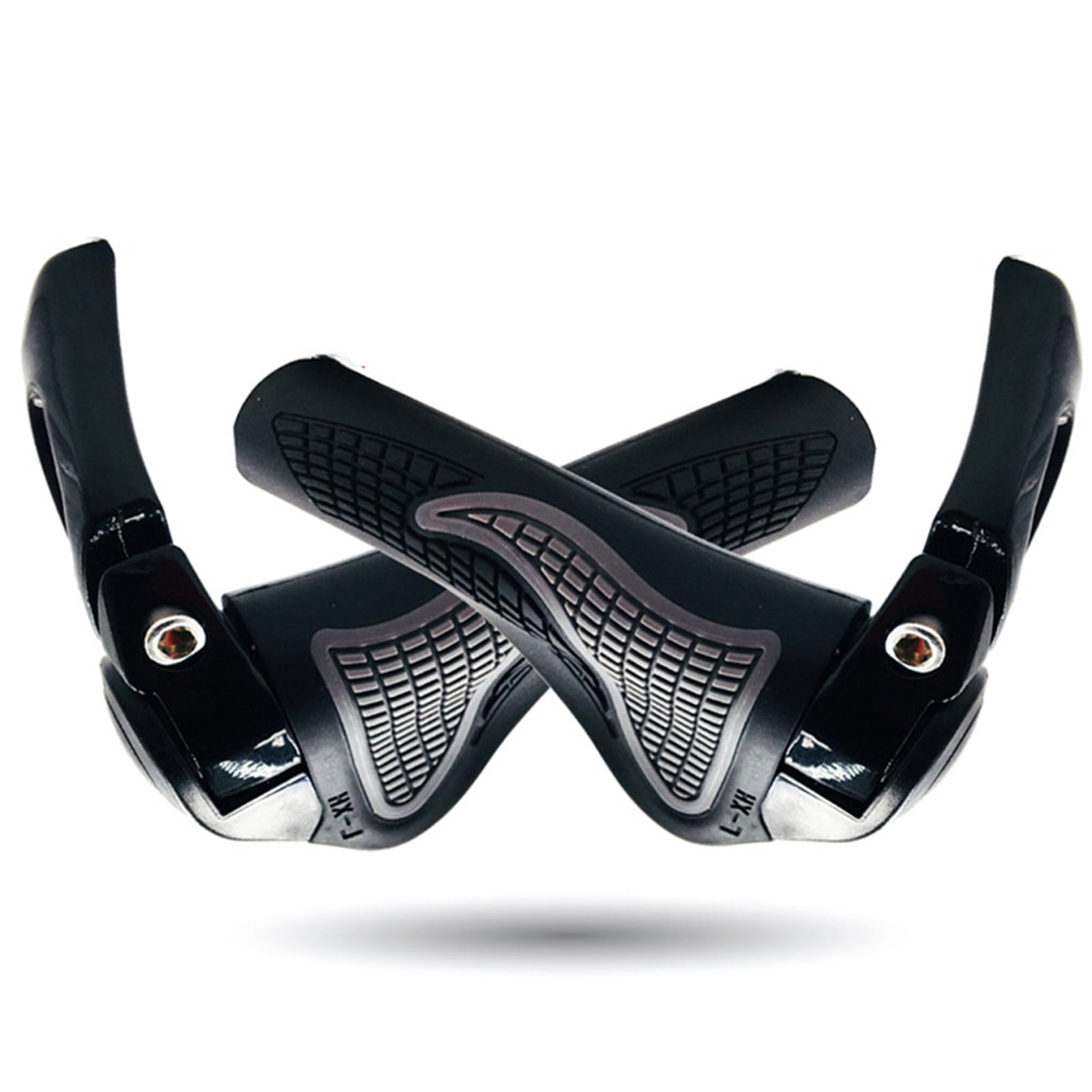 SPRING PARK 1 Pair Ergonomic Handlebar Grips Road Bicycle Grips Lock-on ...