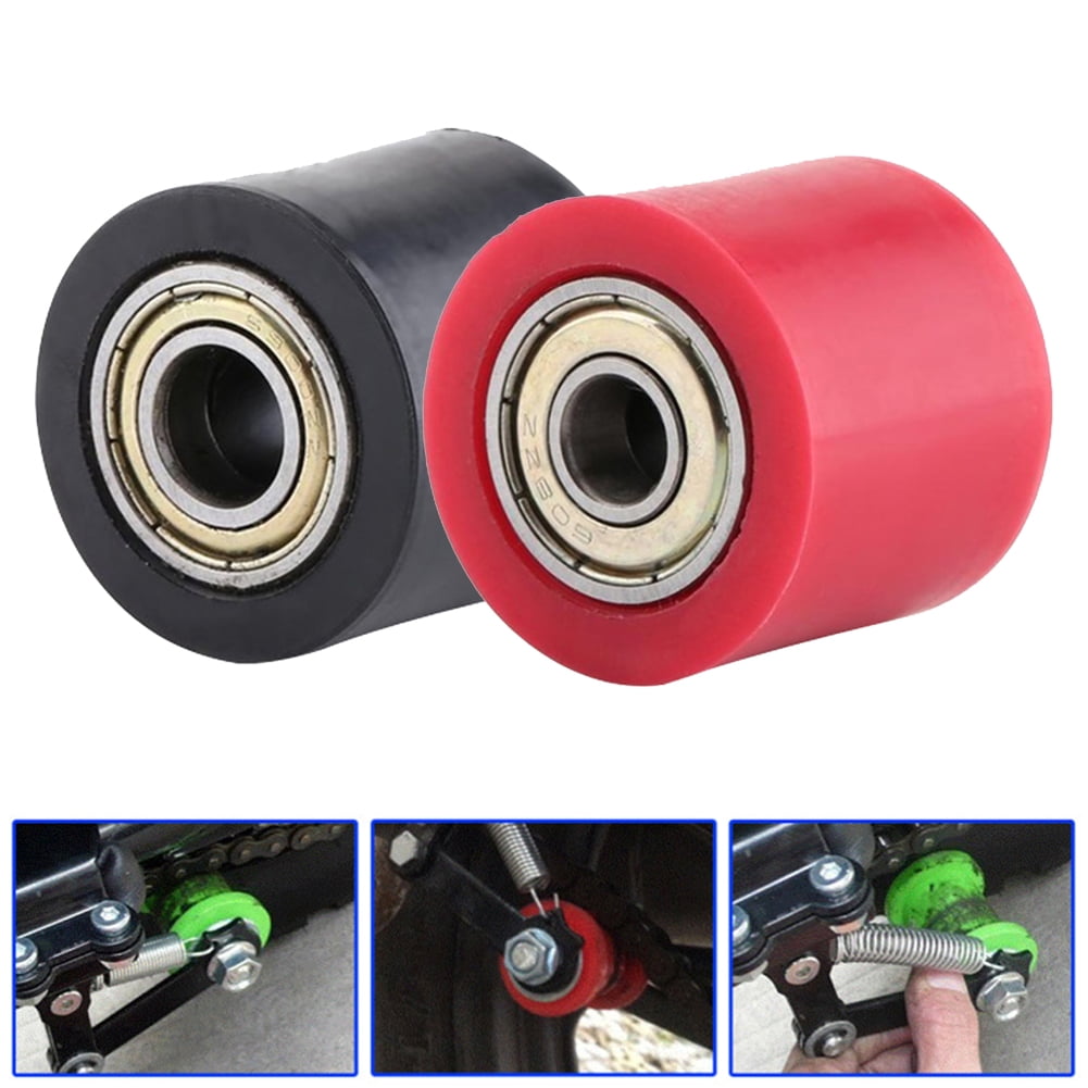 SPRING PARK 10mm Motorcycle Motocross ATV Chain Pulley Roller Slider ...