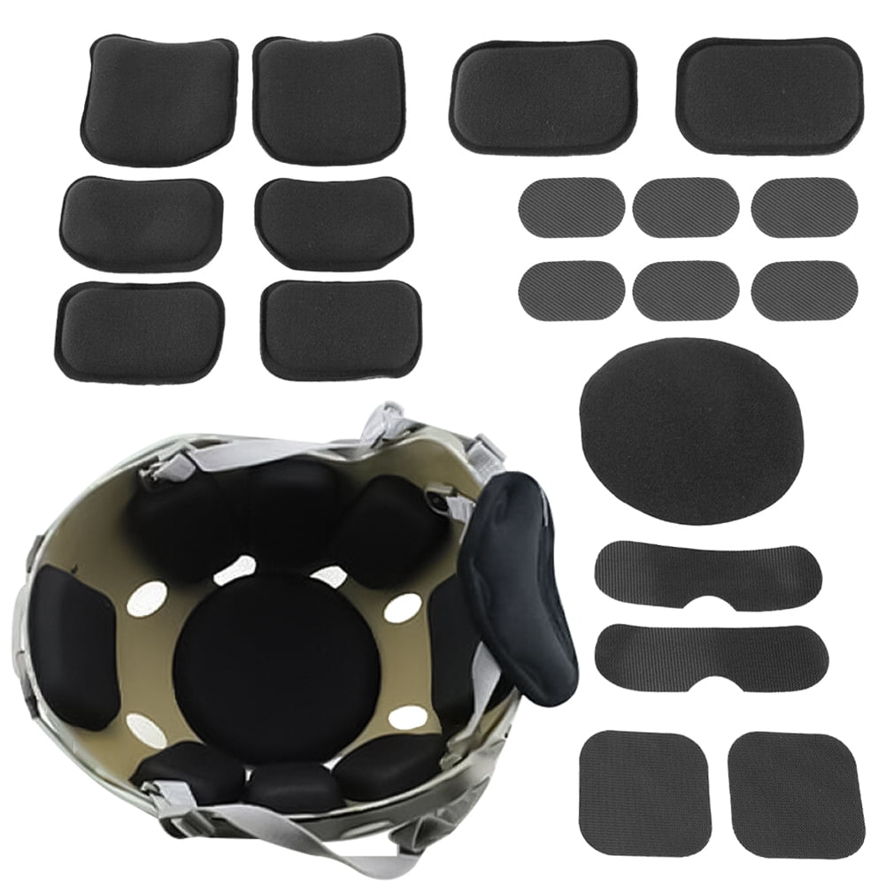 SPRING PARK 19Pcs Helmet Foam Pad Airsoft Military Helmet DIY ...