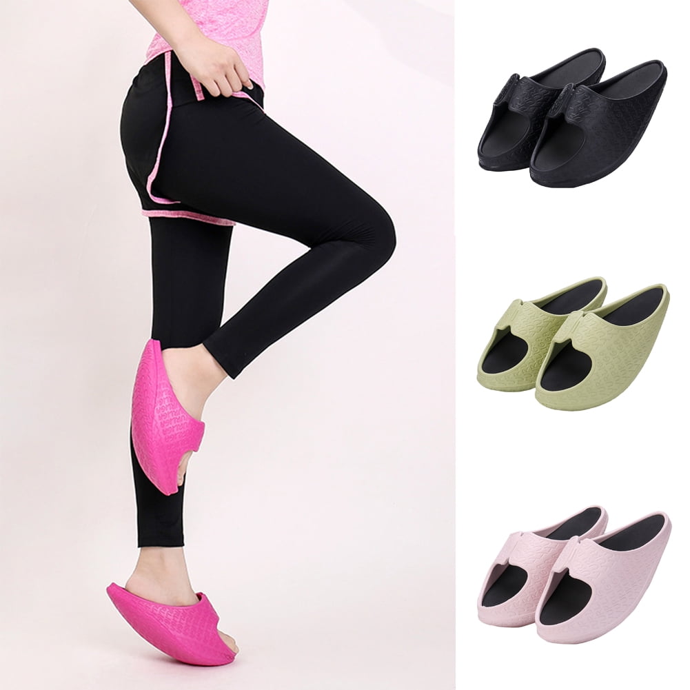 SPRING PARK 1Pair Leg Slimming Slippers Women Weight Loss Shaking Shoes ...