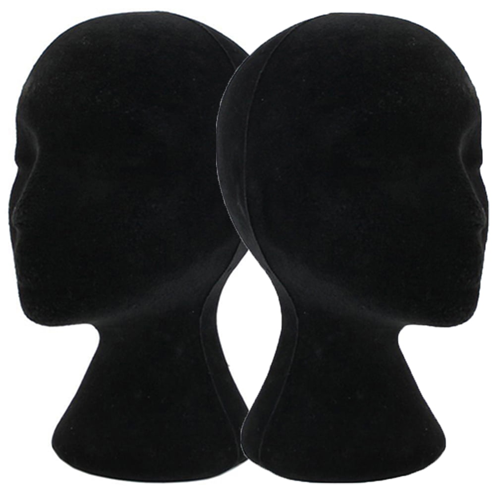 SPRING PARK 2 Pieces/Set Styrofoam Wig Head - Female Foam Mannequin Wig ...