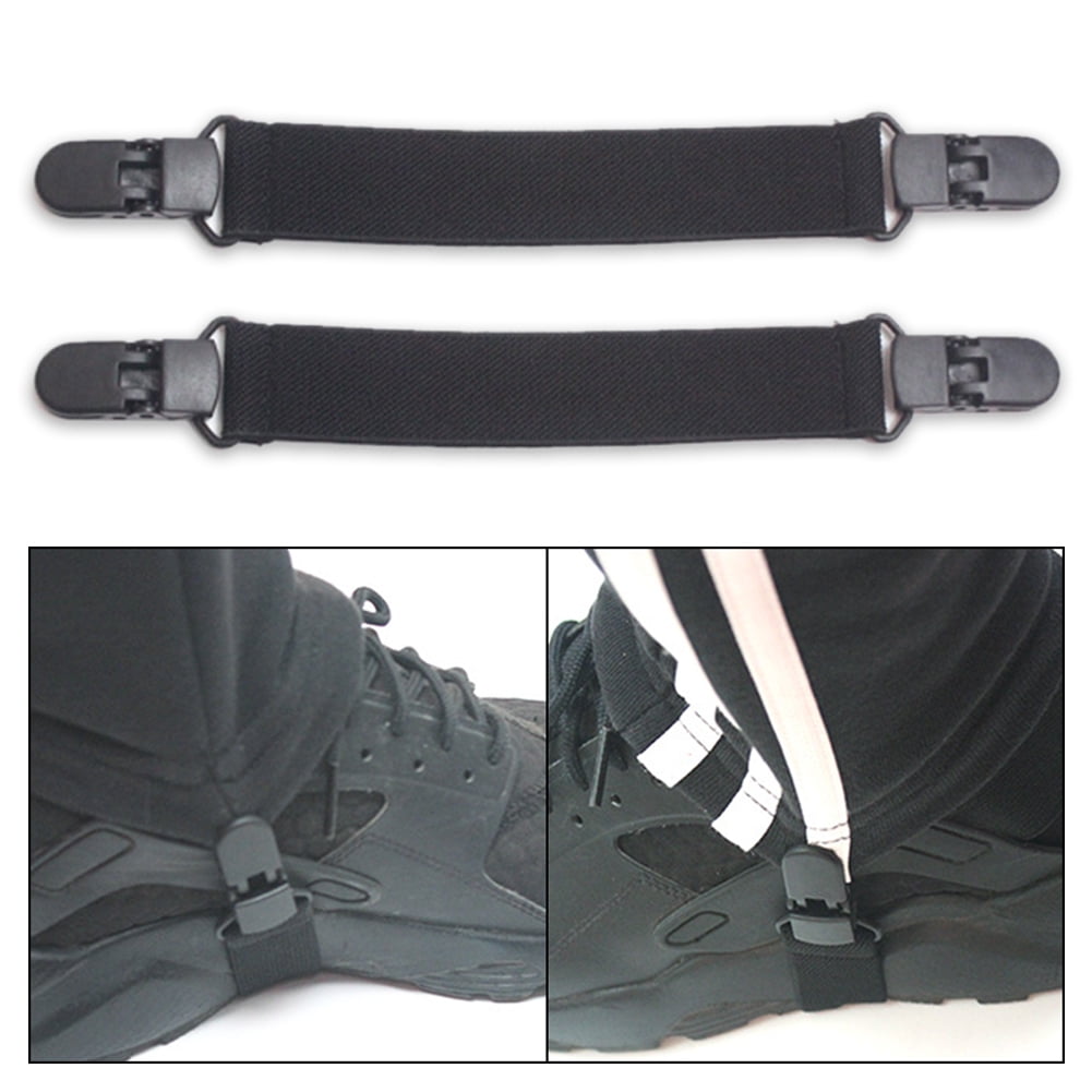 SPRING PARK 2Pcs Elastic Motorcycle Bike Stirrup Boot Clips Boot Straps ...