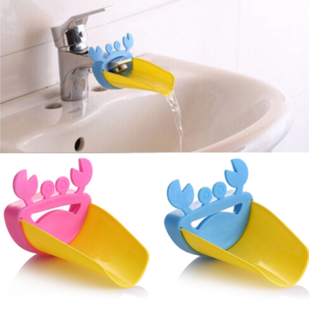SPRING PARK 2Pcs Faucet Extender Baby Child Cartoon Animal Sink Faucet ...
