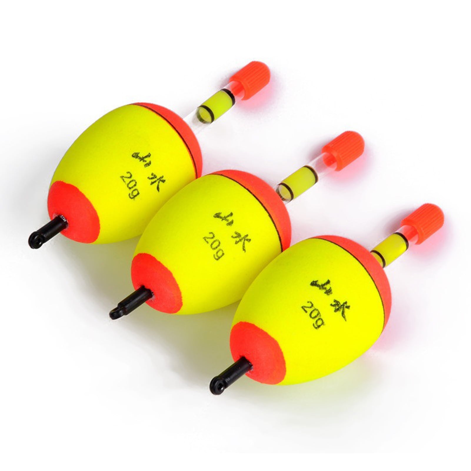 SPRING PARK 2Pcs Fishing Bobber Set,Pot-Bellied High Visibility ...