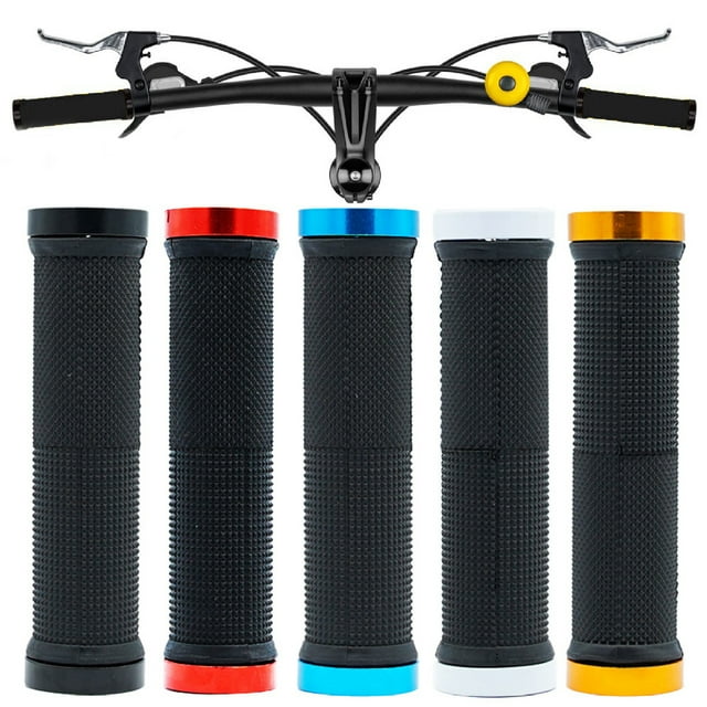 SPRING PARK 2Pcs Mountain Bike Handlebar Grips with Lock Rings MTB ...