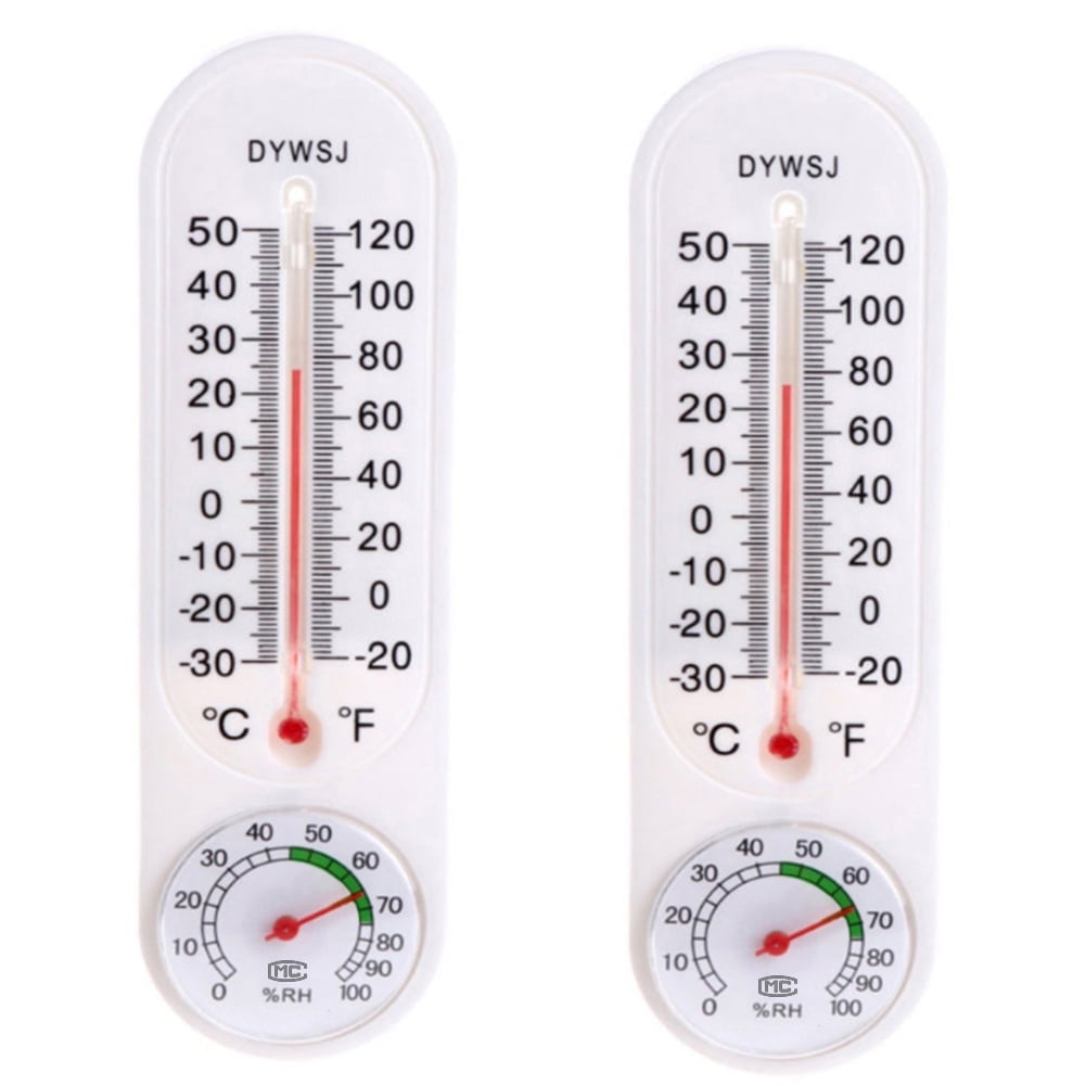 "SPRING PARK Indoor Outdoor Wall Thermometer Set, Plastic Material, -30 ...