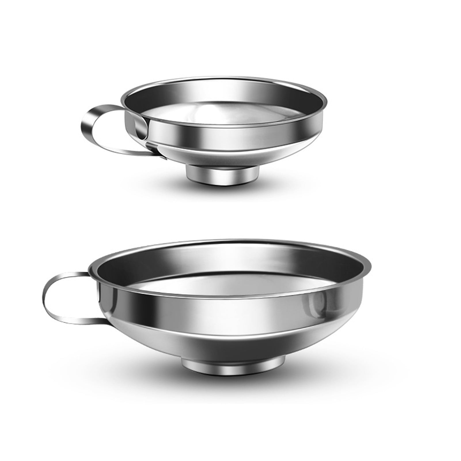 SPRING PARK 2Pcs Stainless Steel Canning Funnel for Jars, Food Grade ...