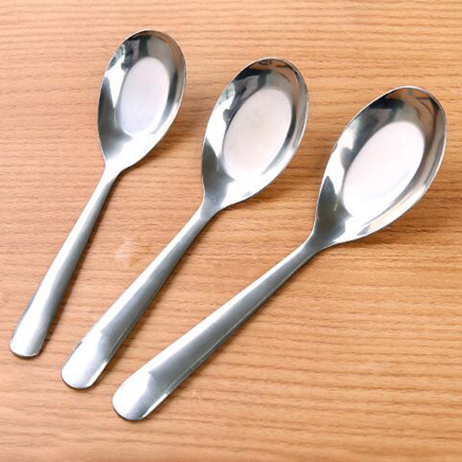 SPRING PARK 3Pcs/Set Stainless Steel Long Handle Spoon for Latte Ice ...