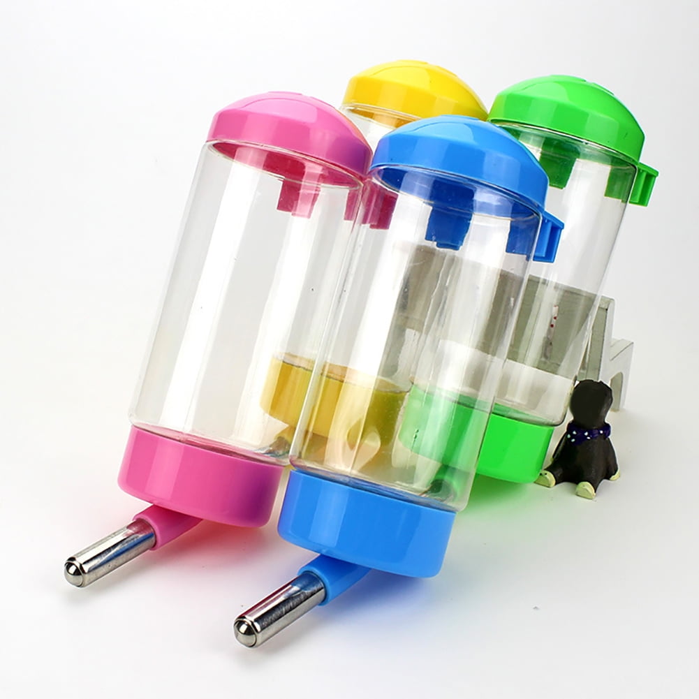 SPRING PARK 400ml Hanging No Drip Pet Water Bottles Drinking Top-Fill ...