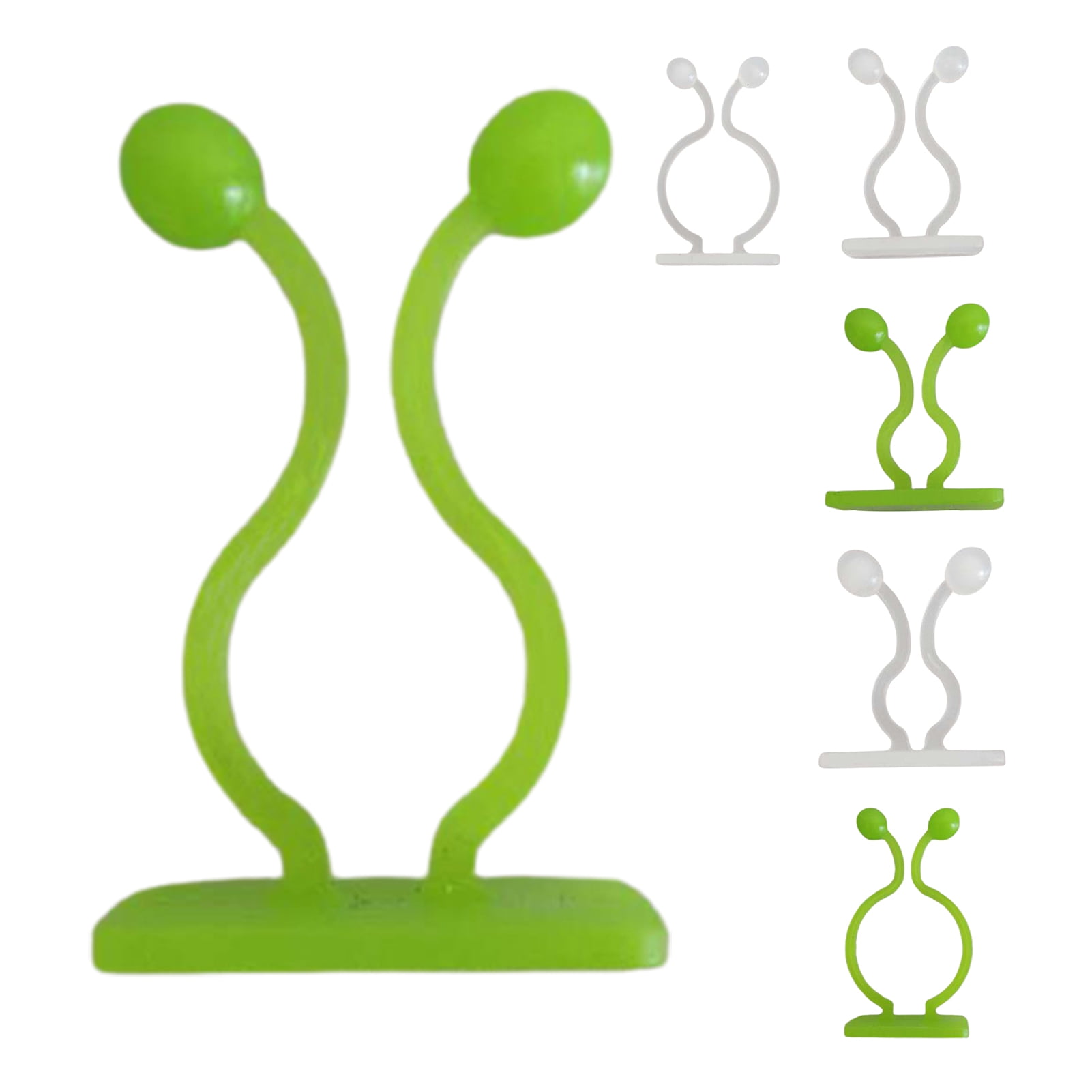 SPRING PARK 50Pcs Wall Plants Climber Vine Sticky Wall Clips Green Wall ...