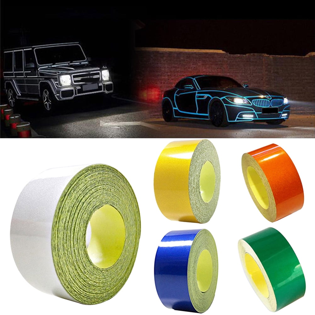 SPRING PARK 5M Reflective Sticker Tape Car Truck Body DIY Self-Adhesive ...