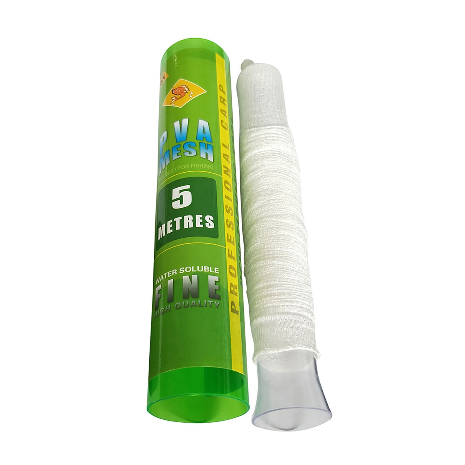 SPRING PARK 5Meter PVC Mesh Bait Bags Carp Fishing Mesh Refill Stocking ...