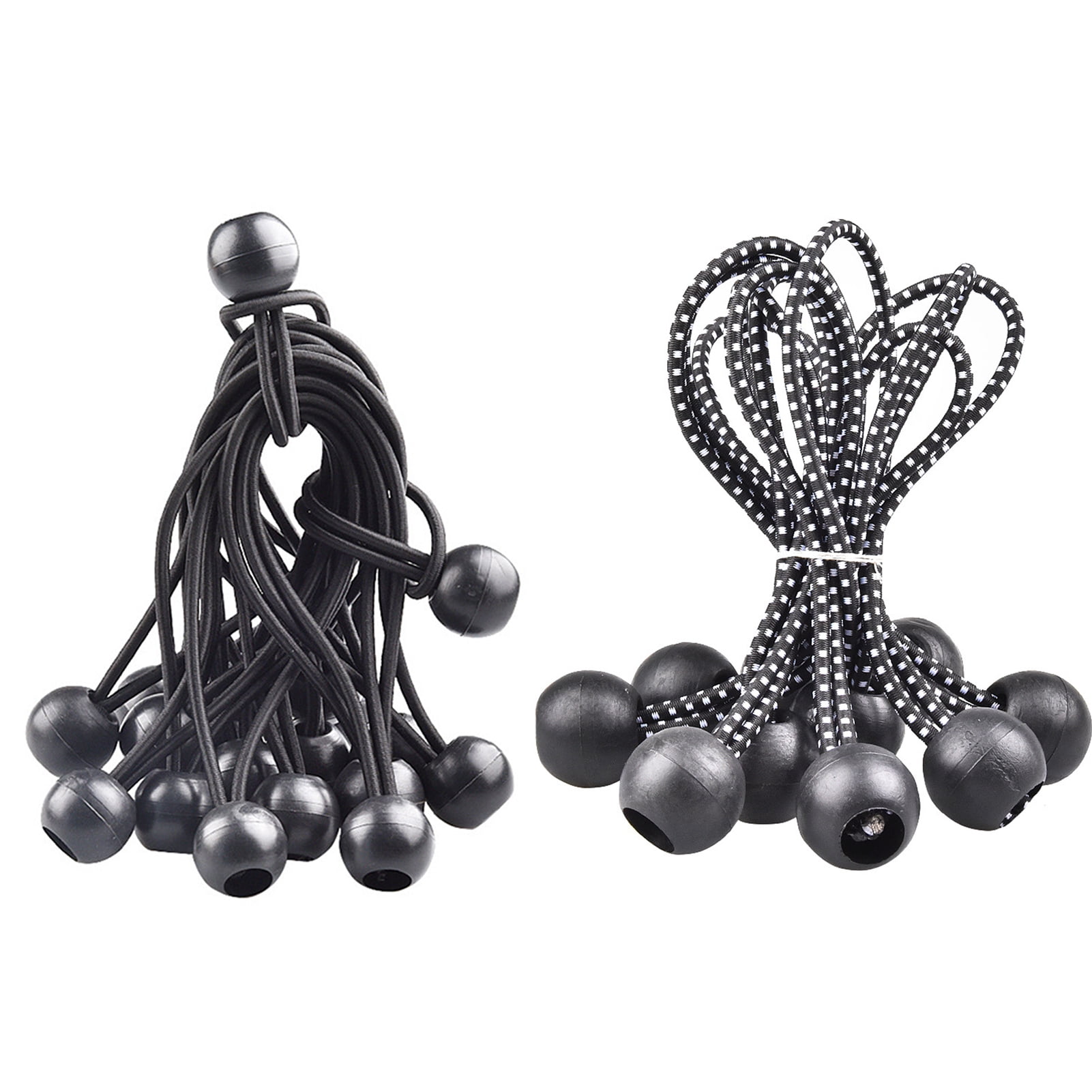 SPRING PARK 5Pcs Canopy Tarp Tie Down Cord Elastic String Ball Oxford ...