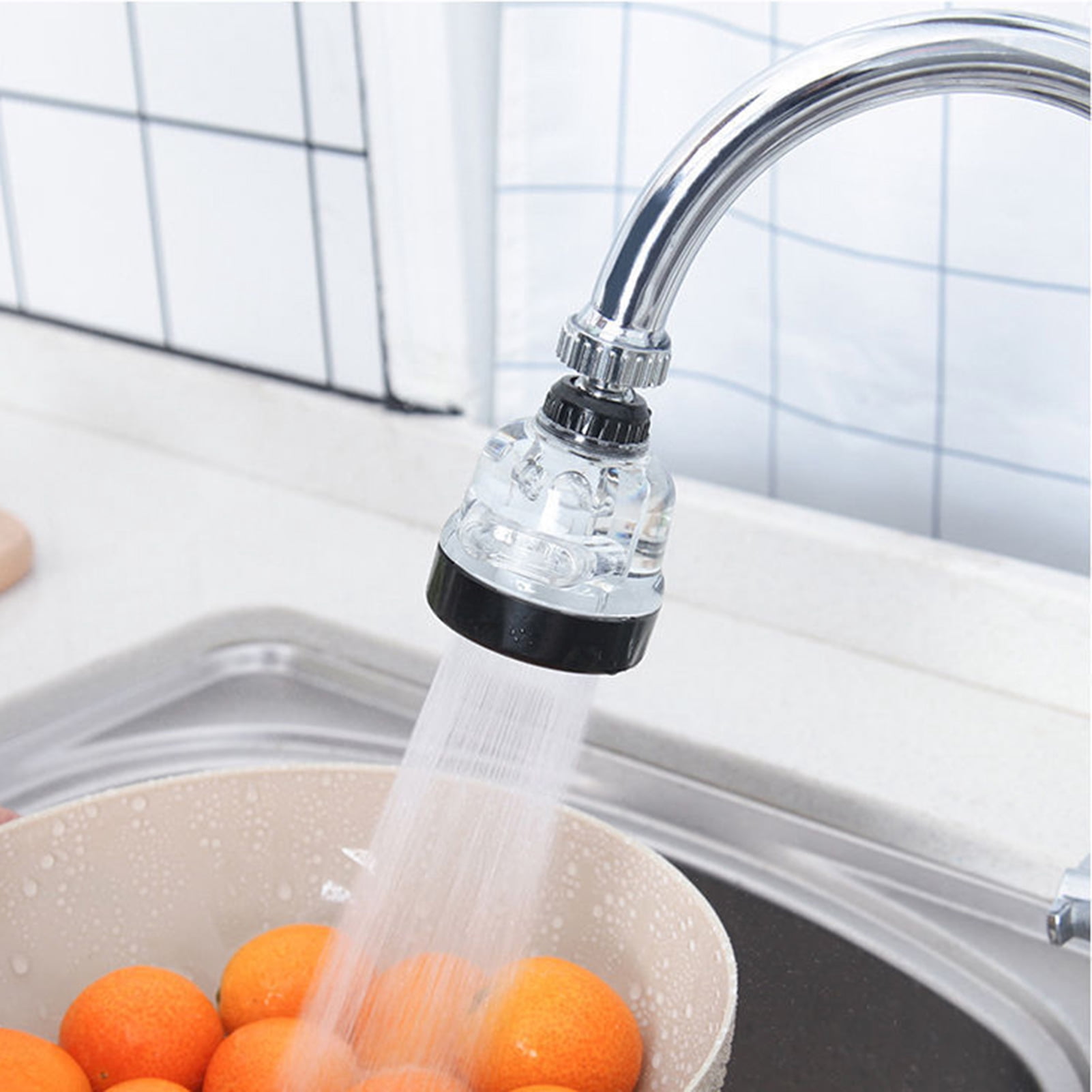 SPRING PARK 5Pcs/Set 3 Gears Faucet Sprayer for Kitchen Water Saver ...