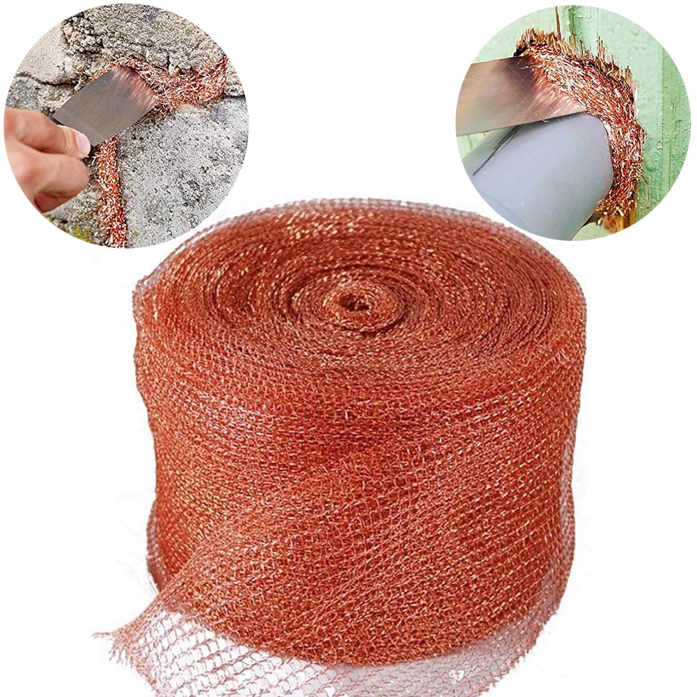 SPRING PARK 6/15/30m Knitted Copper Mesh for Wildlife Control, Copper ...