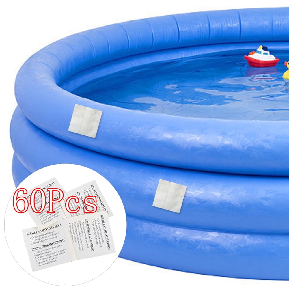 SPRING PARK 60Pcs Self-Adhesive Vinyl Repair Patch Plastic Repair ...