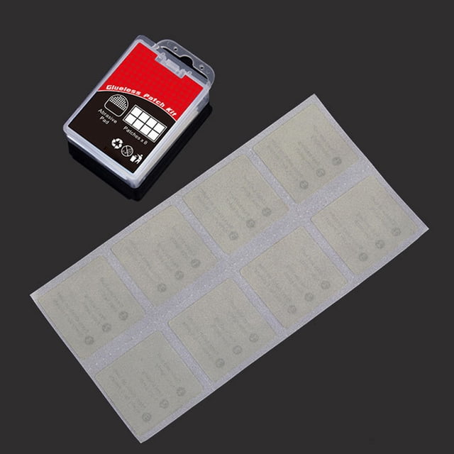 SPRING PARK 8Pcs Bike Inner Tire Patch Transparent Small Rubber Bond ...